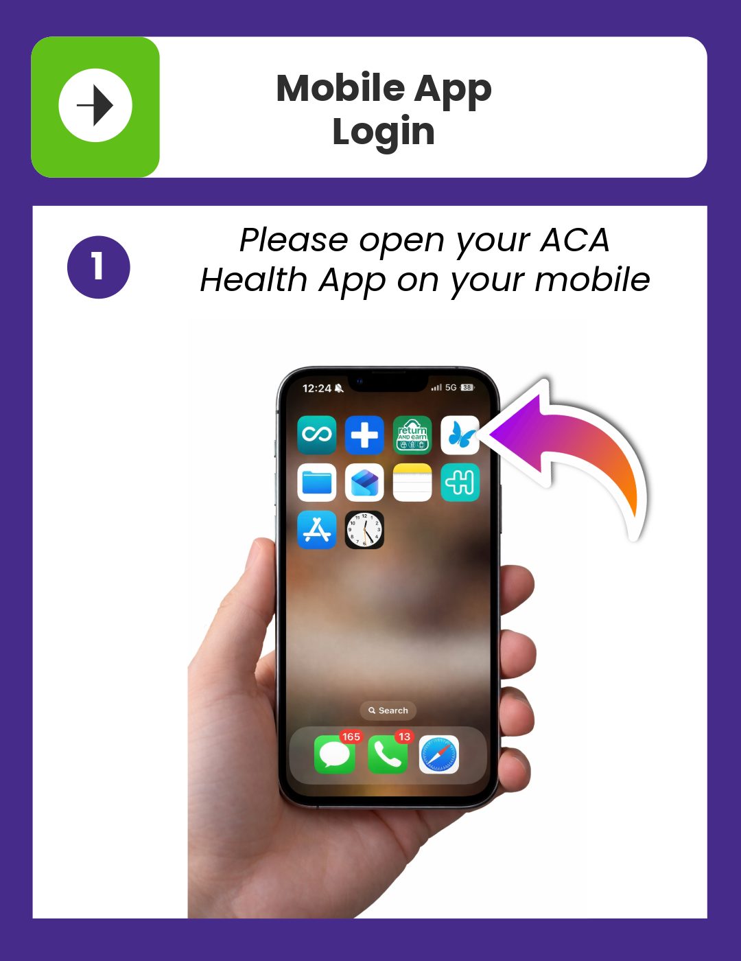Registration Instructions for the ACA Health Online Member Portal & App ...