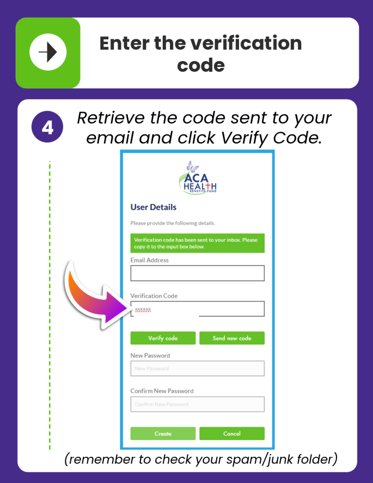 Registration Instructions for the ACA Health Online Member Portal & App ...